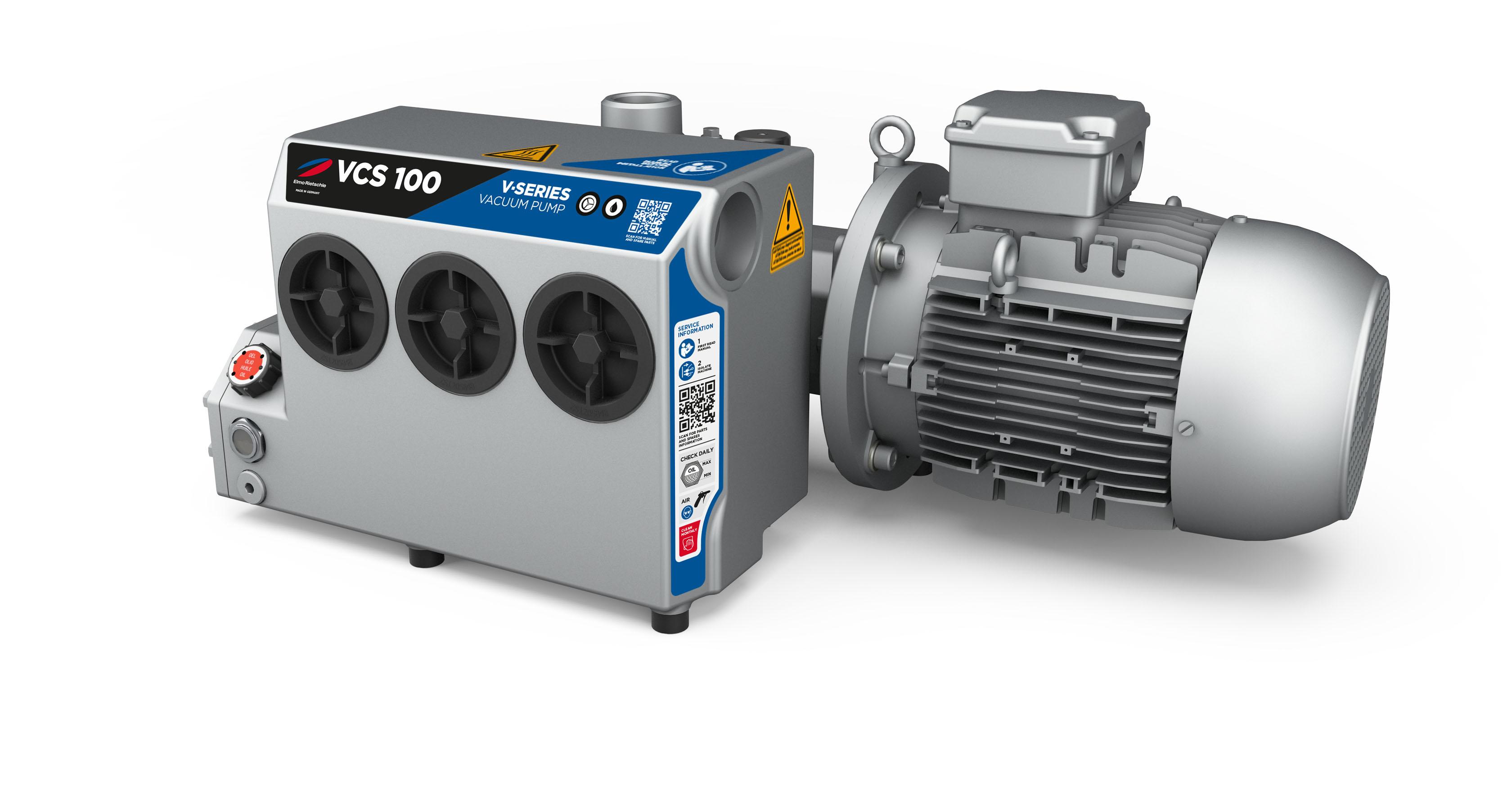 Rietschle VCS 100 Rotary Vane Vacuum Pump # 1029260400-5HXP